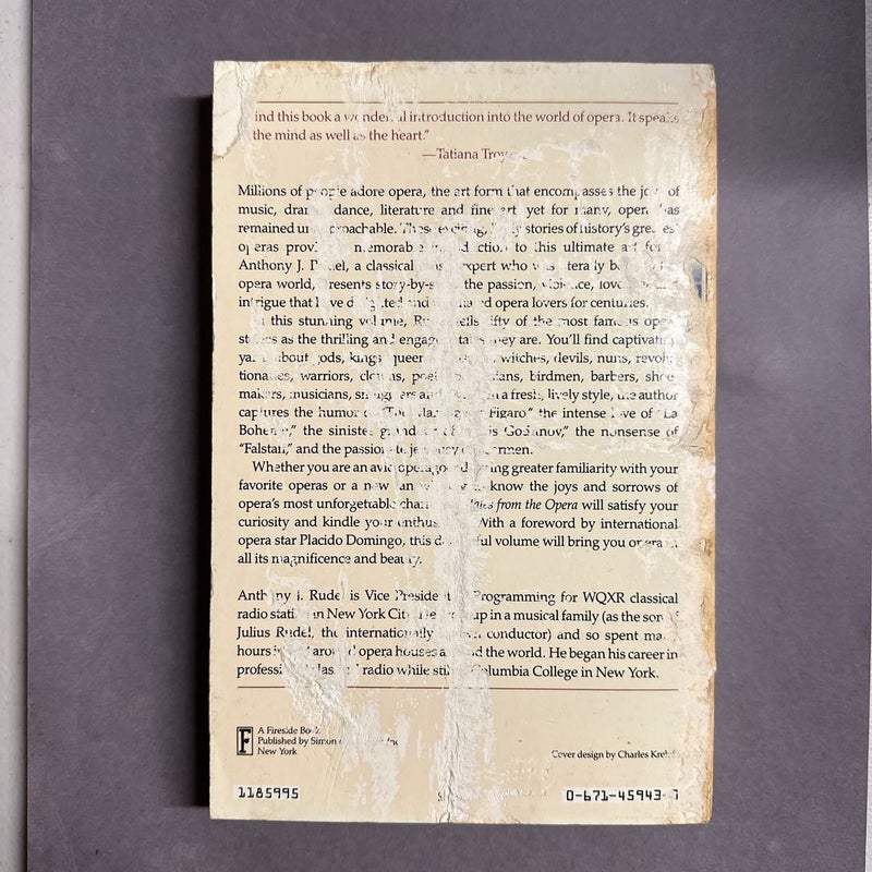 Tales from the Opera by Anthony J. Rudel, Paperback | Pangobooks