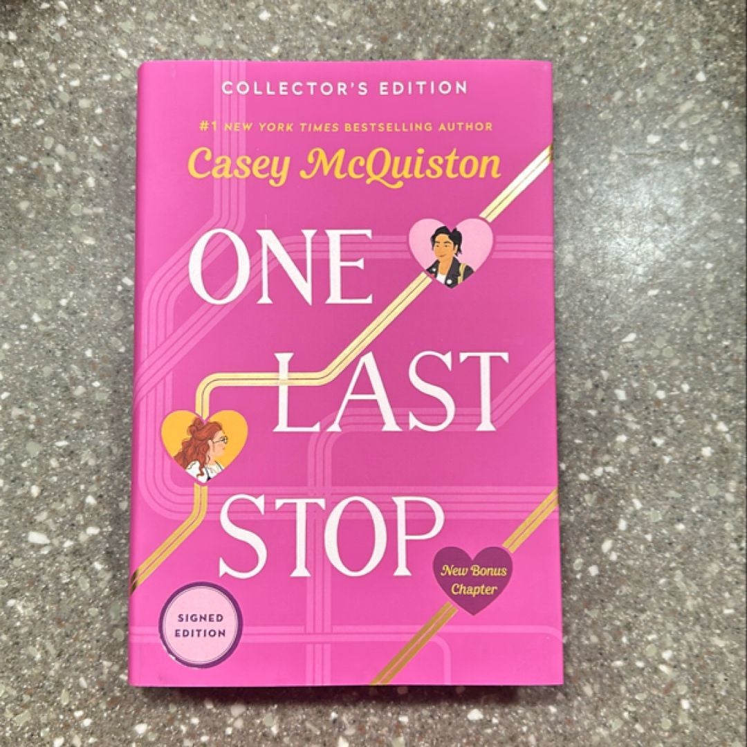 One Last Stop: Collector's Edition SIGNED by Casey McQuiston