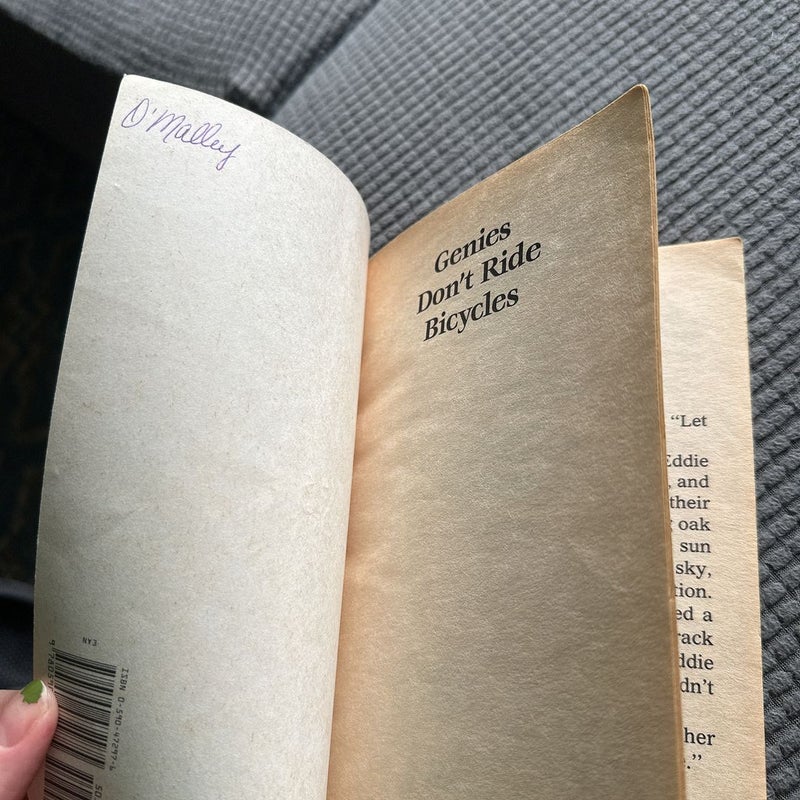 The Bailey School Kids #8: Genies Don’t Ride Bicycles by Debbie Dadey ...