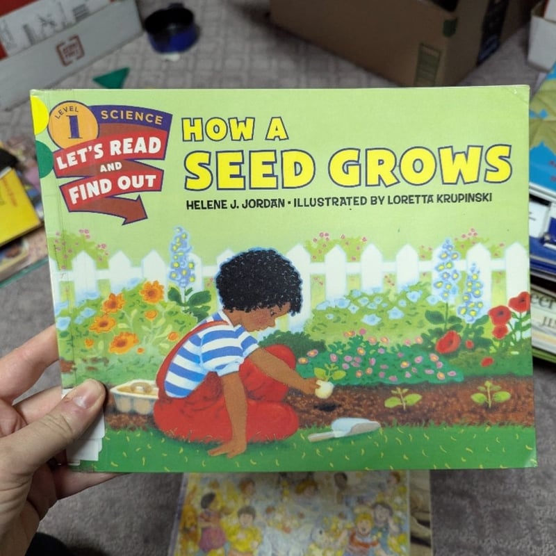 How a Seed Grows by Helene J. Jordan; Loretta Krupinski (Illustrator)