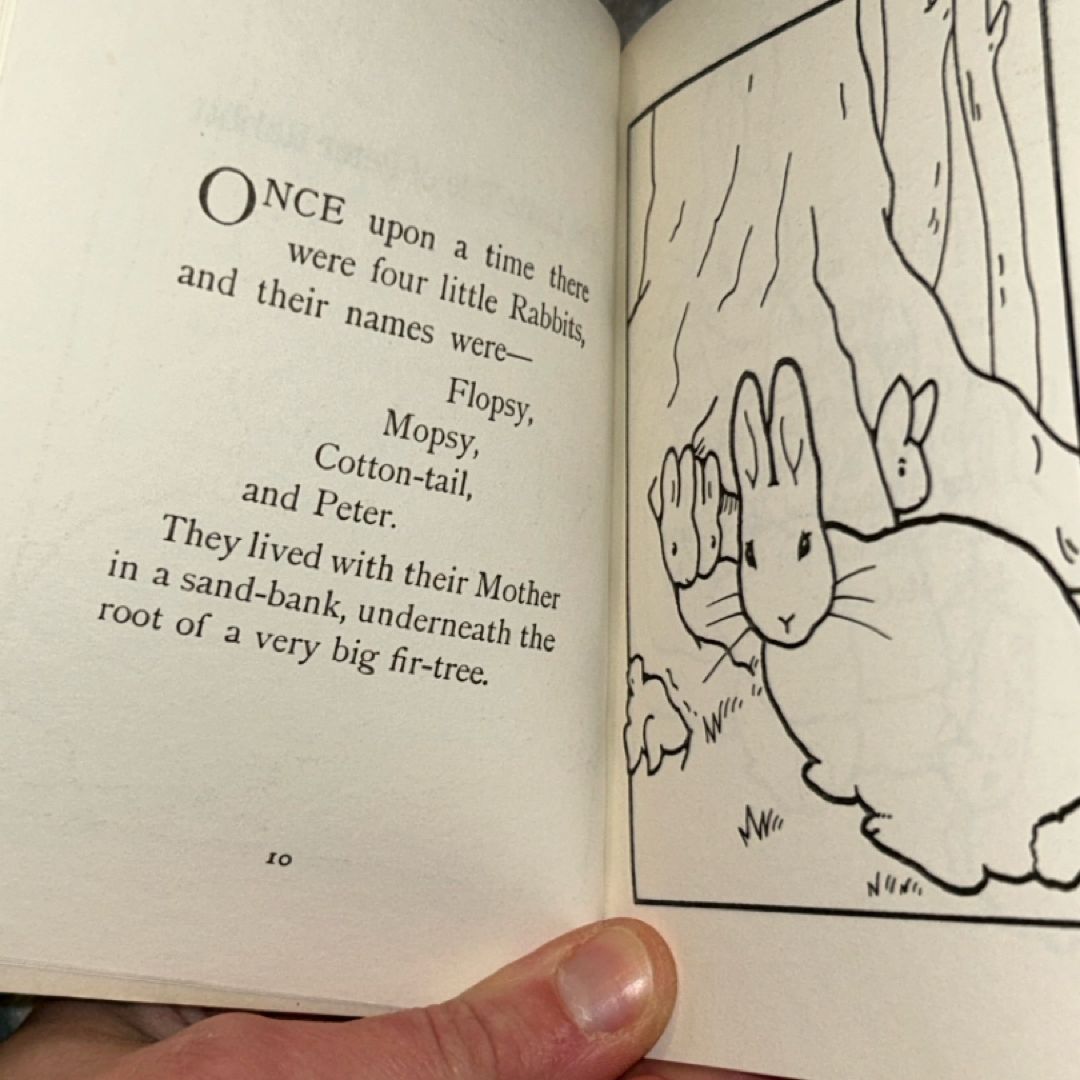 The Tale of Peter Rabbit Coloring Book by Beatrix. Potter, Anna Pomaska