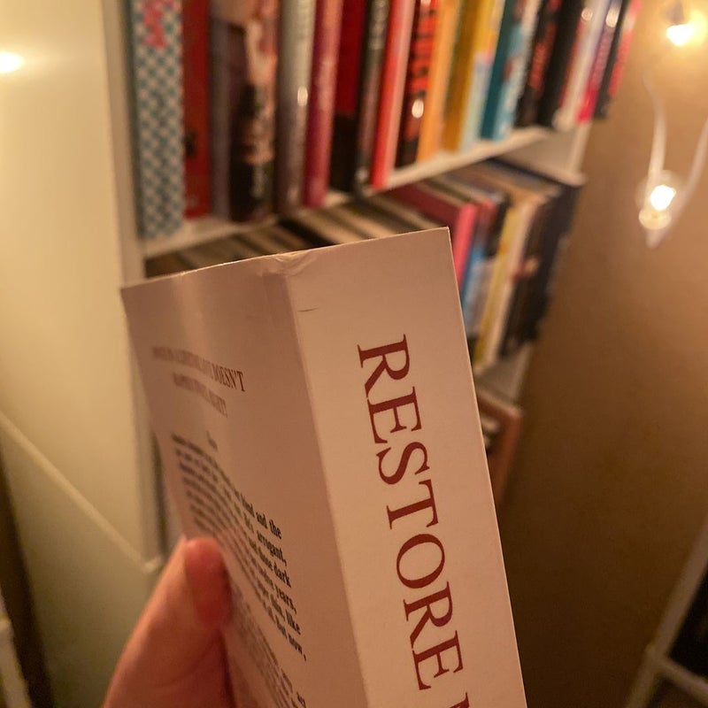 Restore Me by J.L. Seegars , Paperback | Pangobooks