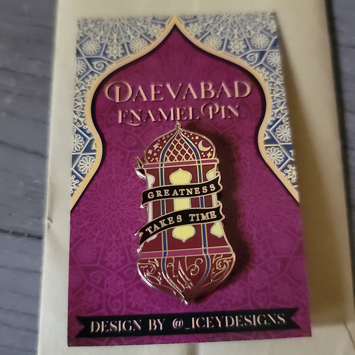Fairyloot Daevabad Pin by S. A. Chakraborty, Paperback | Pangobooks