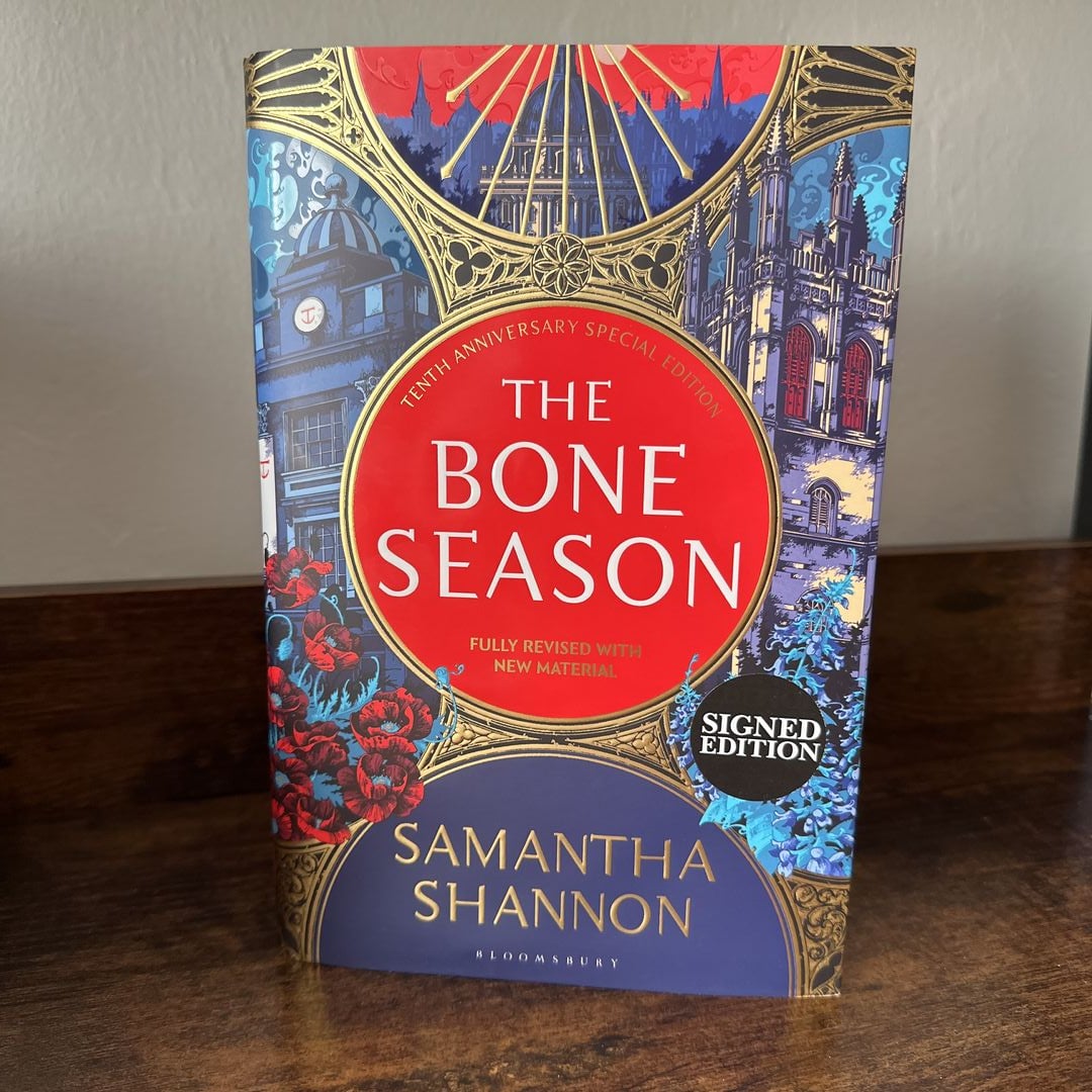 The Bone Season - SIGNED Tenth Anniversary by Samantha Shannon ...