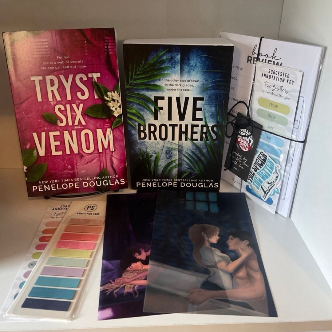 PS Exclusive Tryst Six Venom & Five Brothers by Penelope Douglas ...