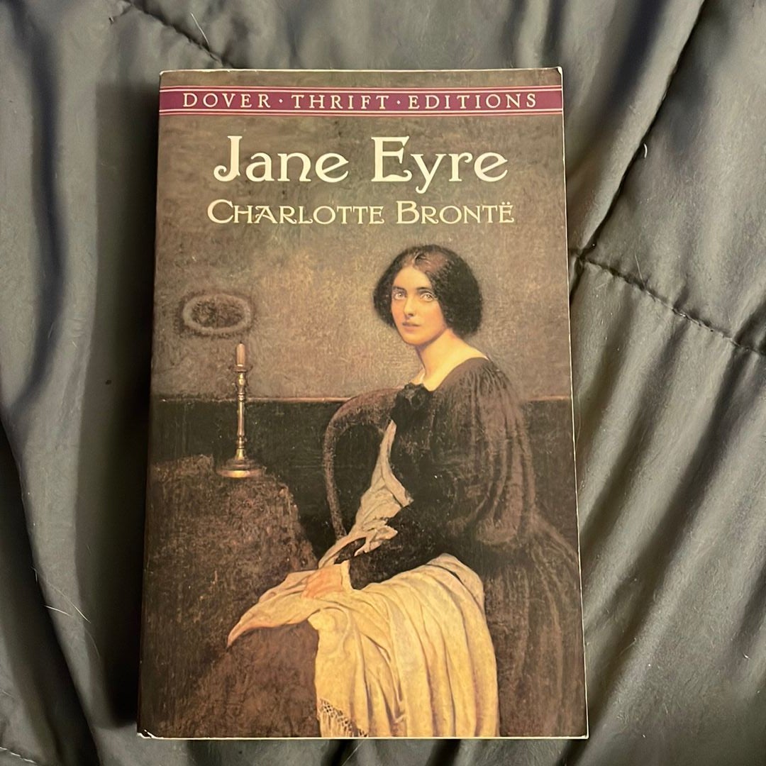 Jane Eyre Vintage Book Cover