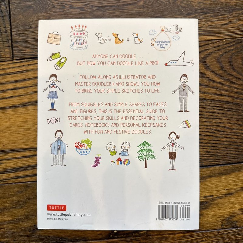 How to Doodle Everywhere by Kamo, Paperback | Pangobooks