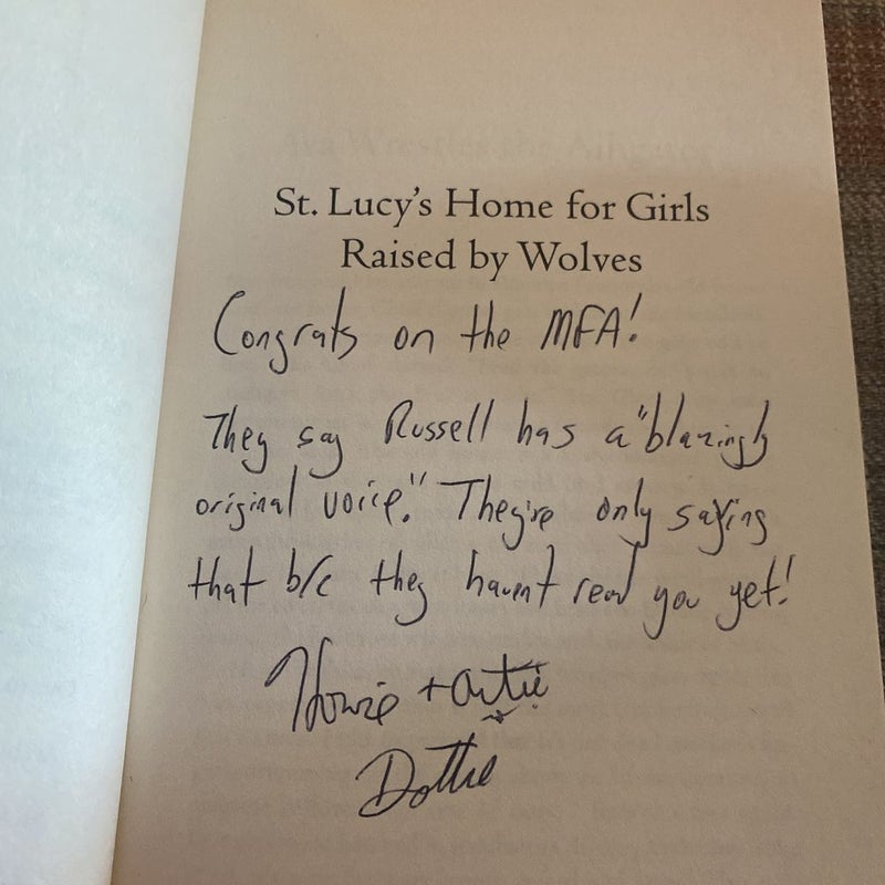 St. Lucy's Home for Girls Raised by Wolves