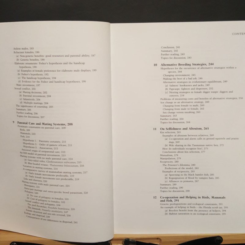 An Introduction to Behavioural Ecology by John R. Krebs, Nicholas B ...