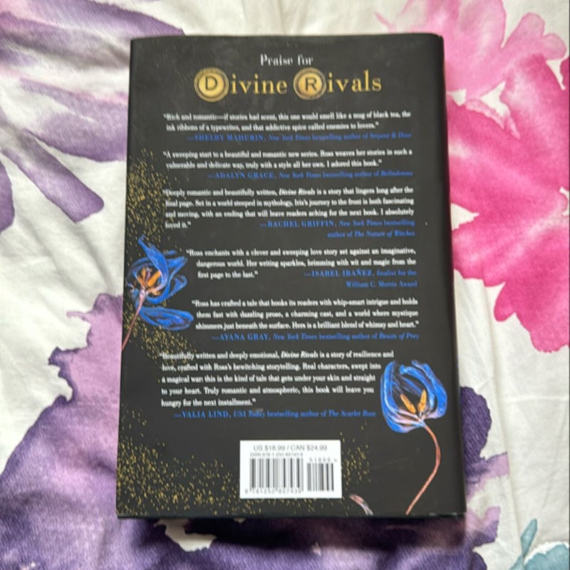 Divine Rivals by Rebecca Ross, Hardcover | Pangobooks