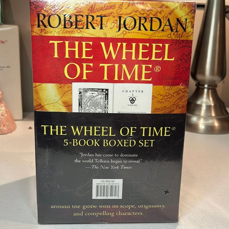 Wheel of Time - 5 book set NIB by Robert Jordan, Paperback | Pangobooks
