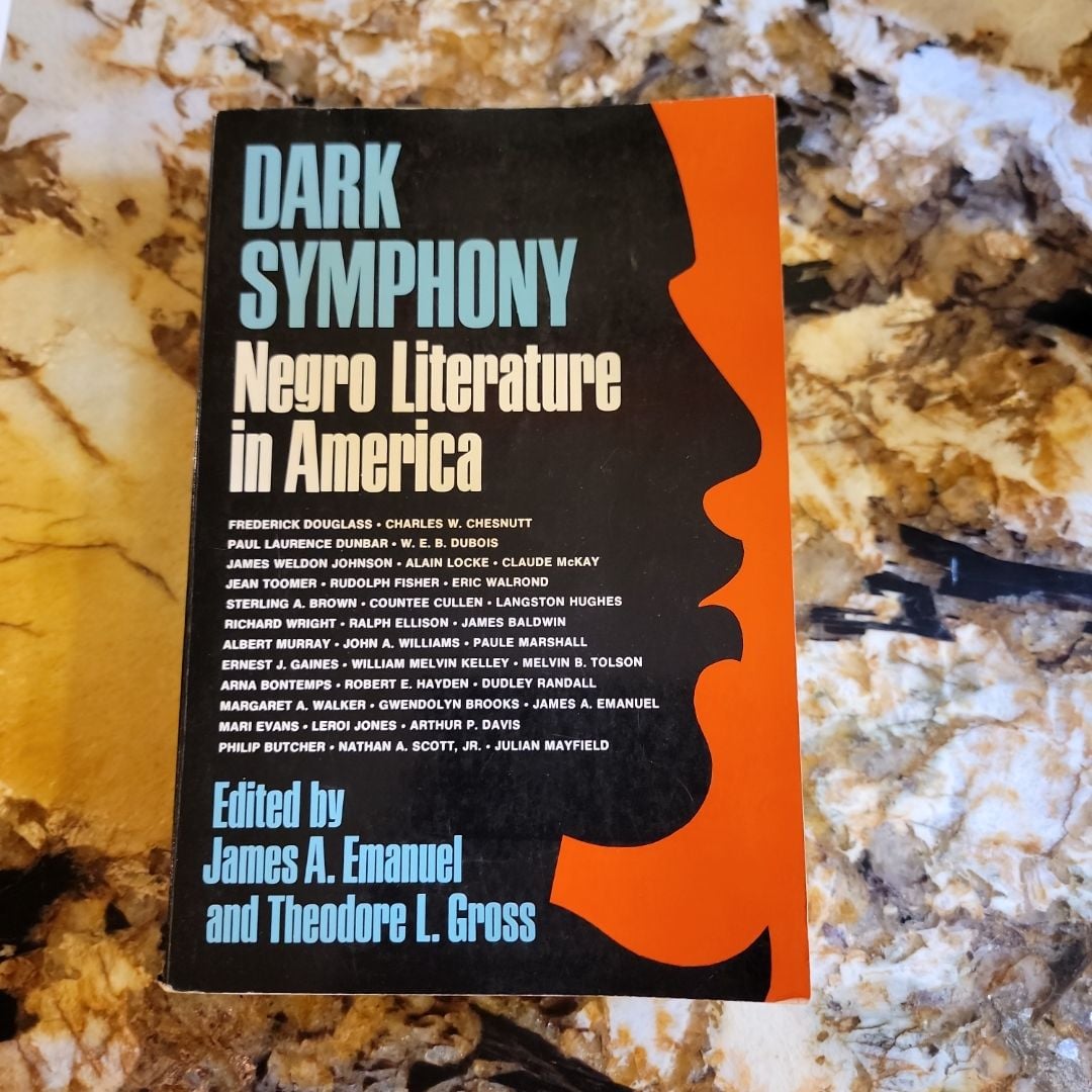 SYMPHONY Negro Literature in America by James A. Emanuel and Theodore L ...
