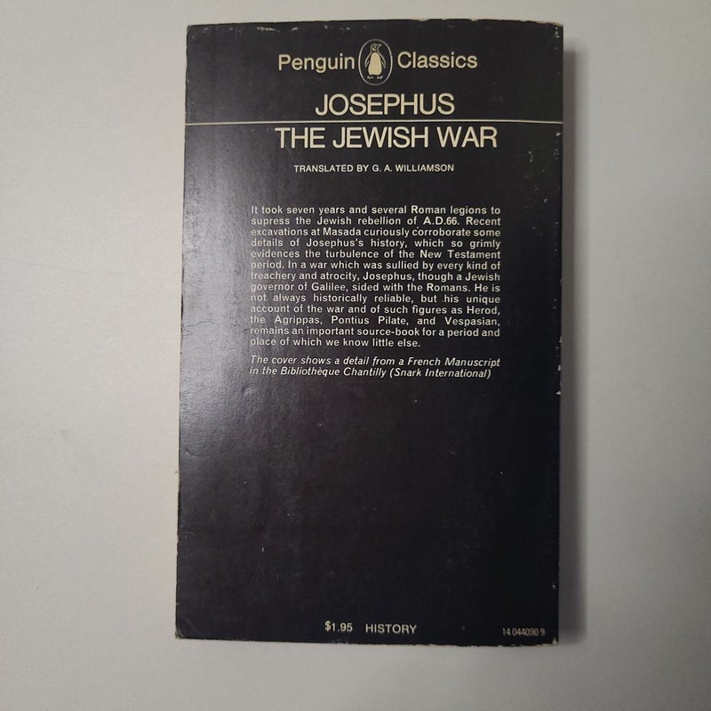 The Jewish Wars by Josephus, G. A. Williamson, Paperback | Pangobooks