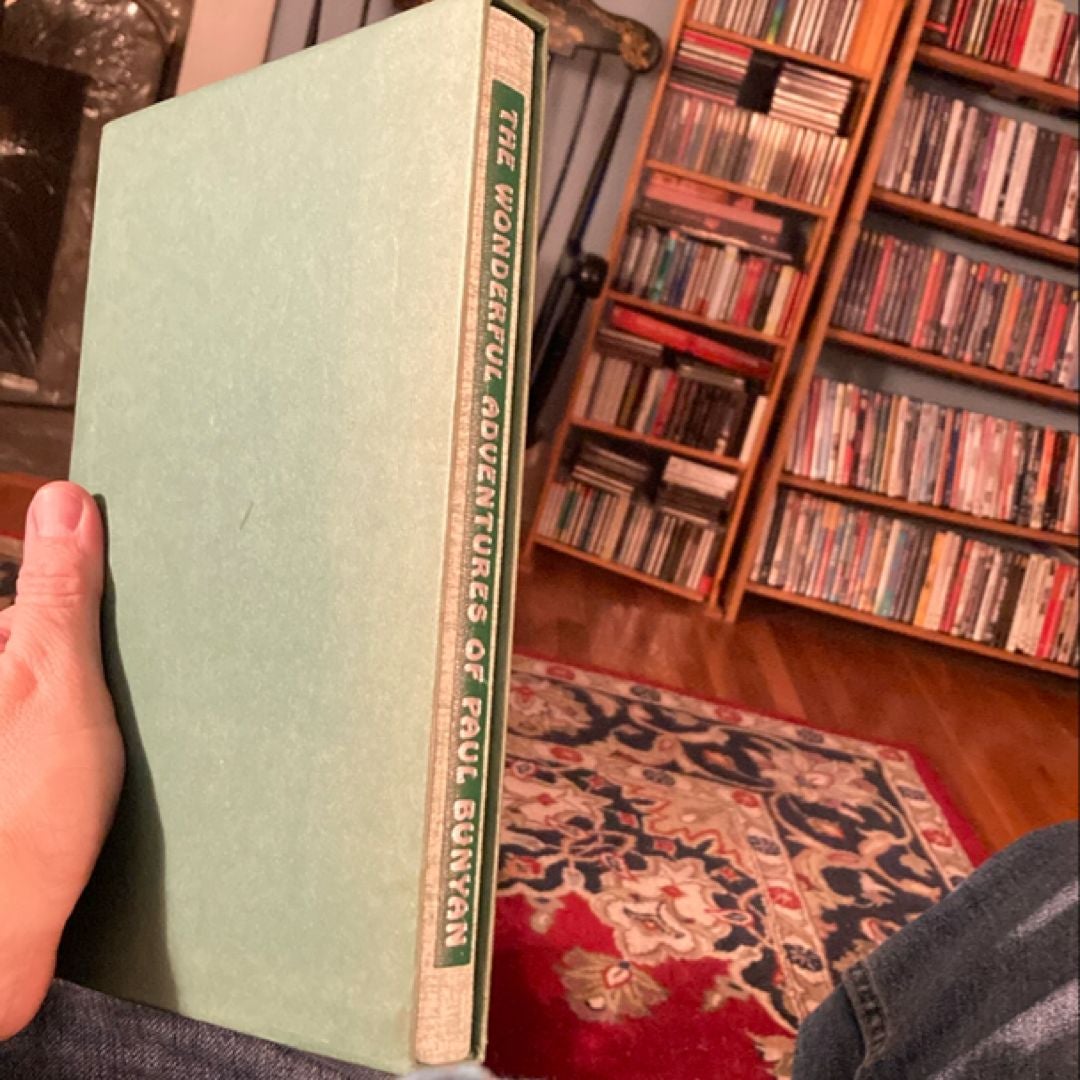 The Wonderful Adventures of Paul Bunyan by Retold by Louis Untermeyer ...