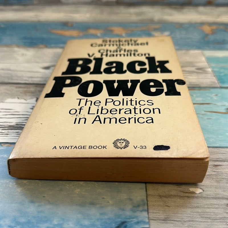 Black Power by Stokely Carmichael & Charles V. Hamilton, Paperback ...