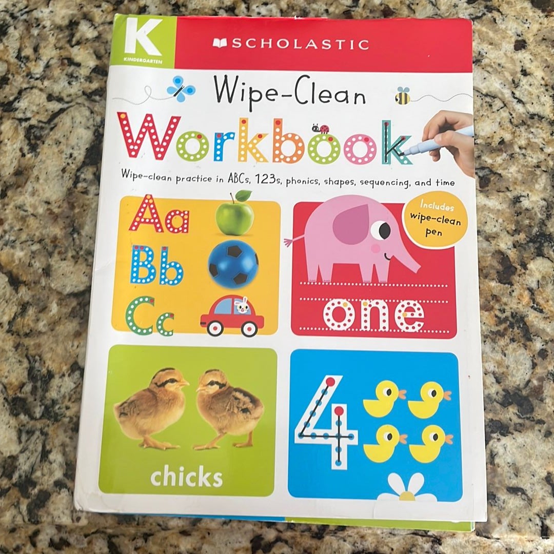 Kindergarten Wipe-Clean Workbook: Scholastic Early Learners (Wipe-Clean ...