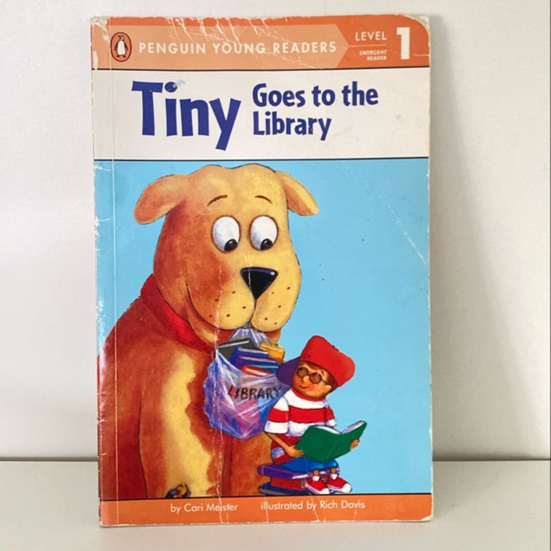 Tiny Goes to the Library by Cari Meister