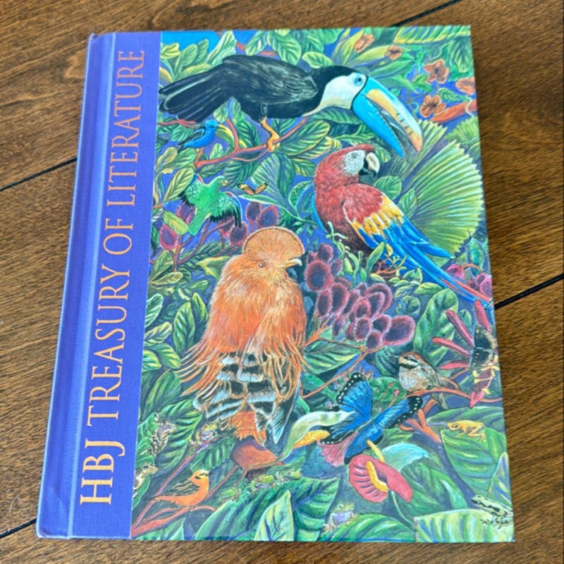 HBJ Treasury of Literature by Various, Hardcover | Pangobooks