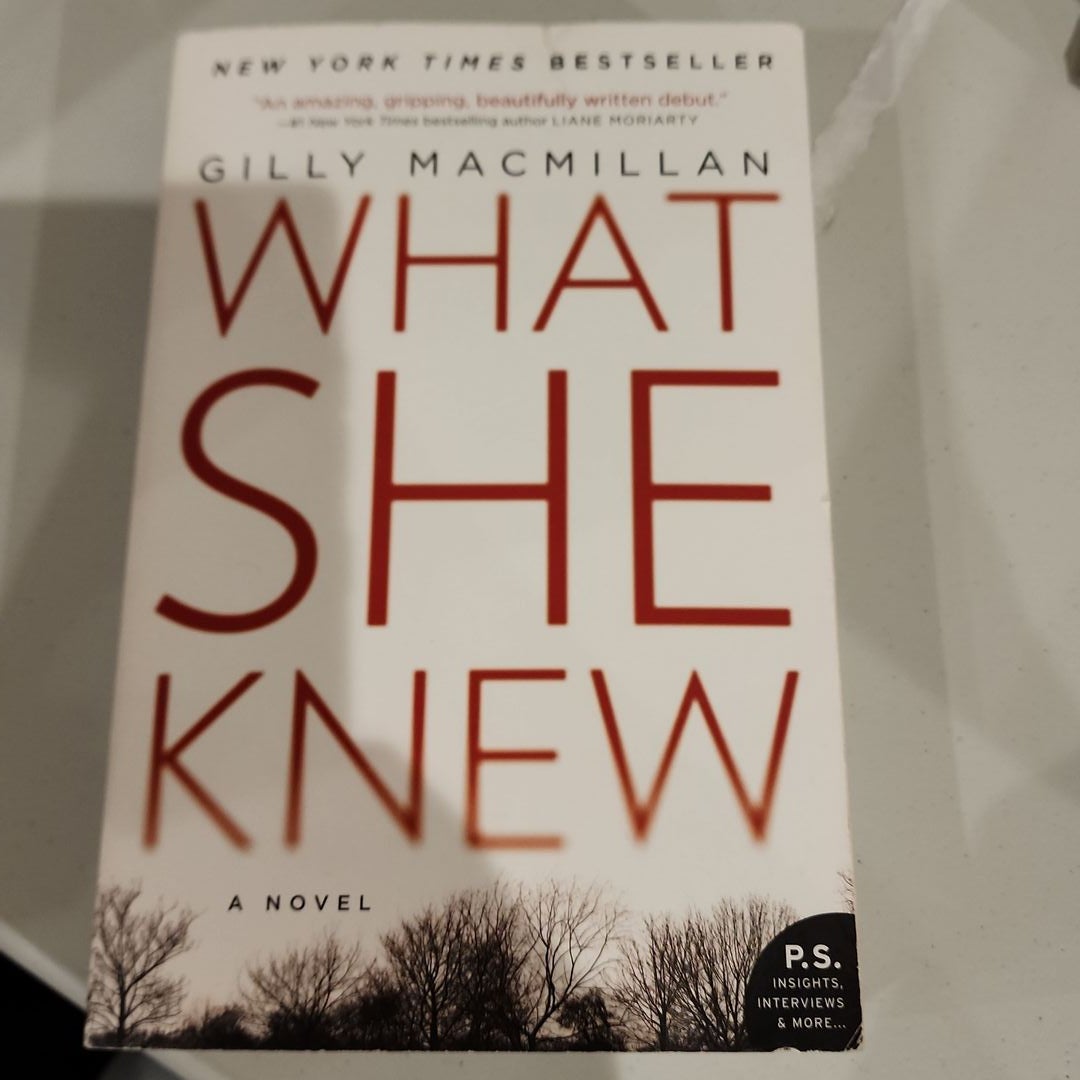 What She Knew by Gilly Macmillan