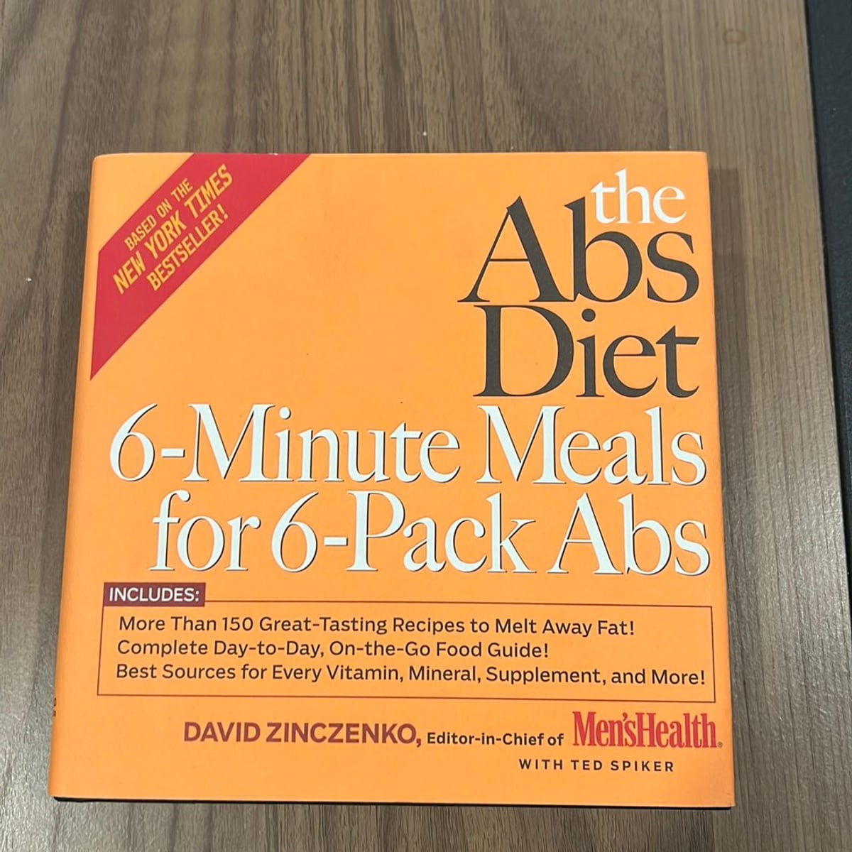 The Abs Diet 6-Minute Meals for 6-Pack Abs by David Zinczenko, Ted Spiker