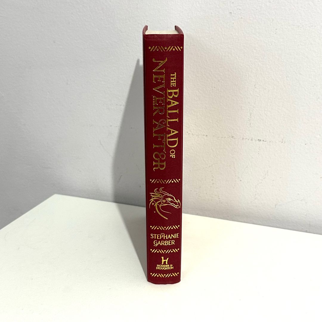 The Ballad of Never After UK “Dragon” Hidden Foil by Stephanie Garber ...