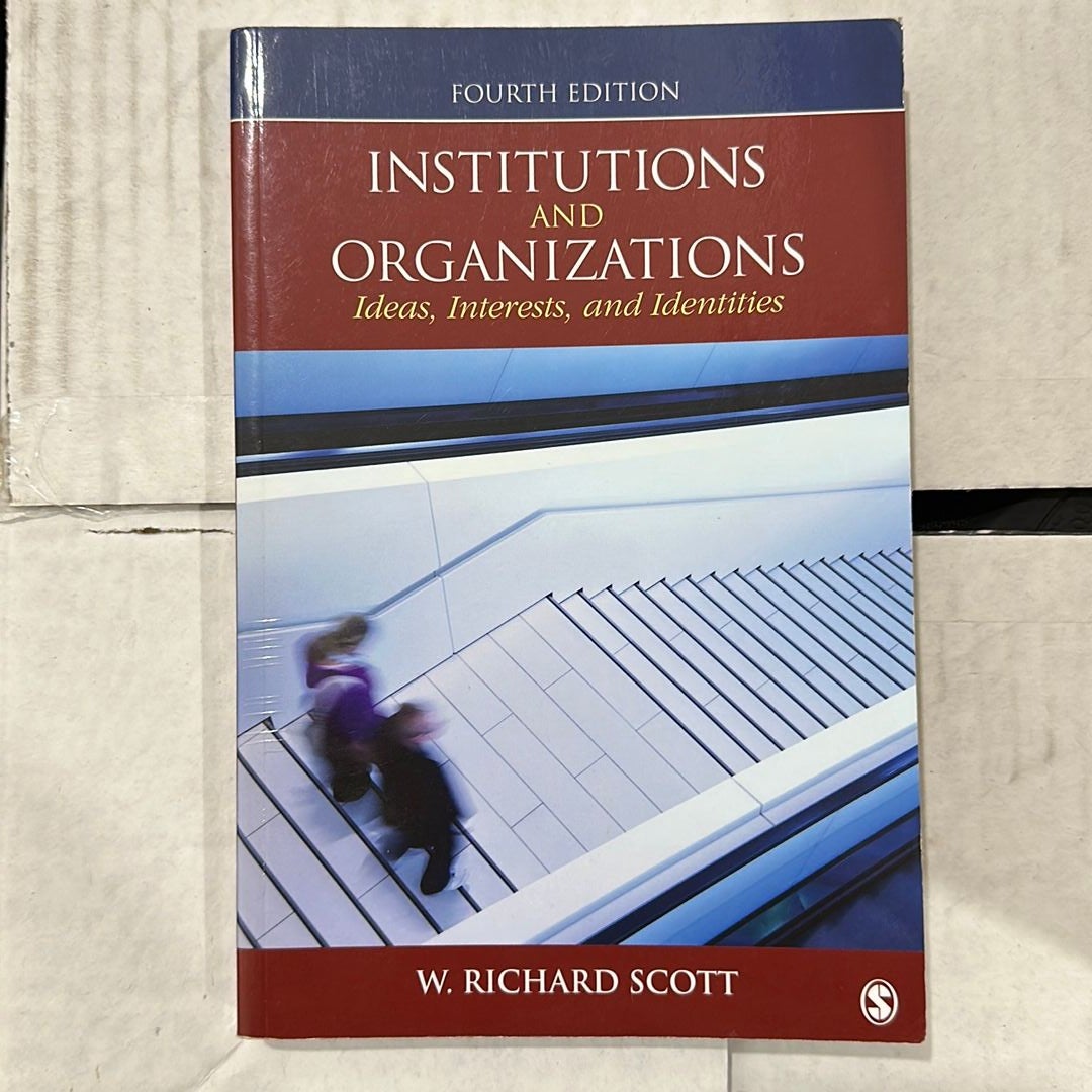 Institutions and Organizations by W. Richard Scott, Paperback | Pangobooks