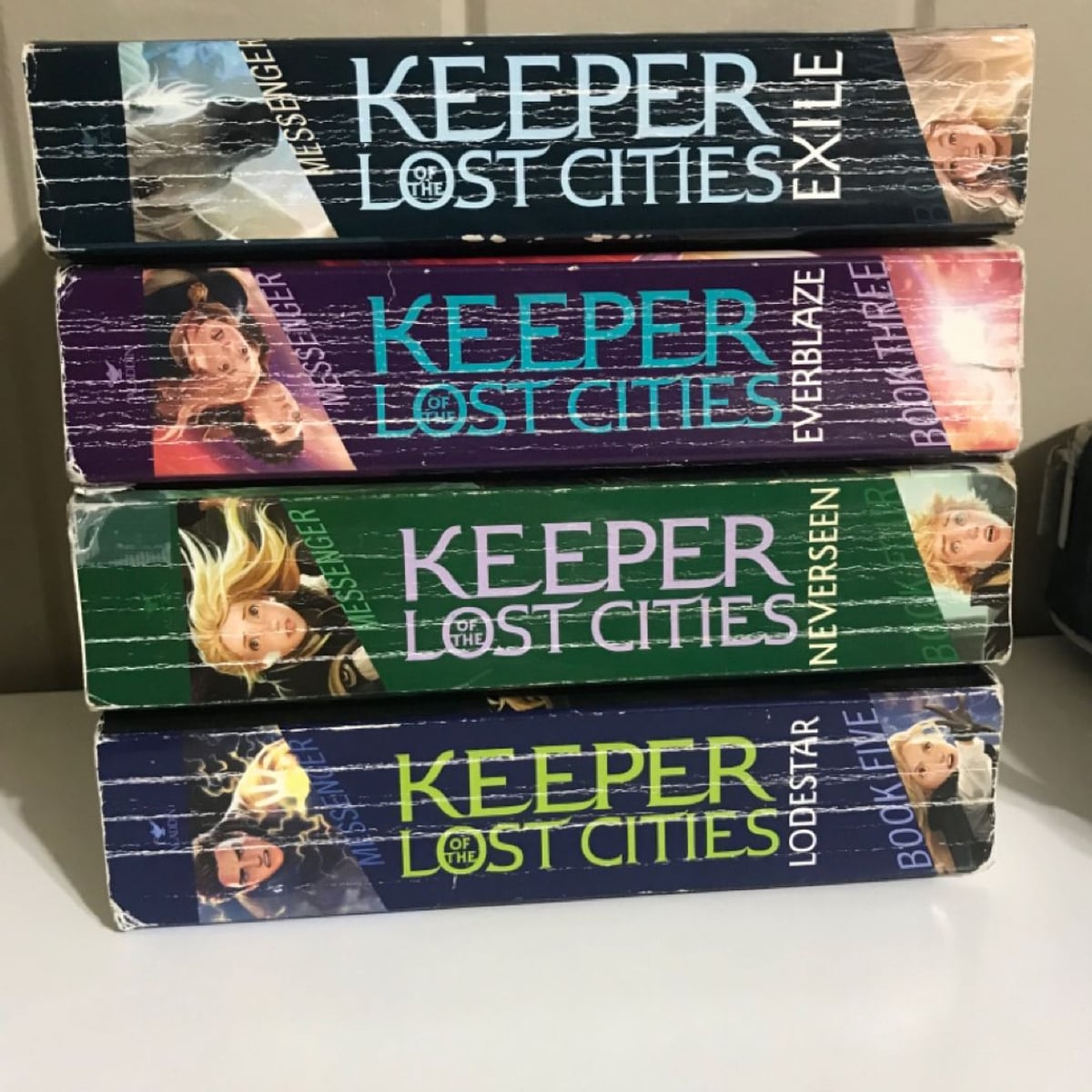 Keeper of the lost cities books 1-4 by Shannon Messenger, Paperback ...