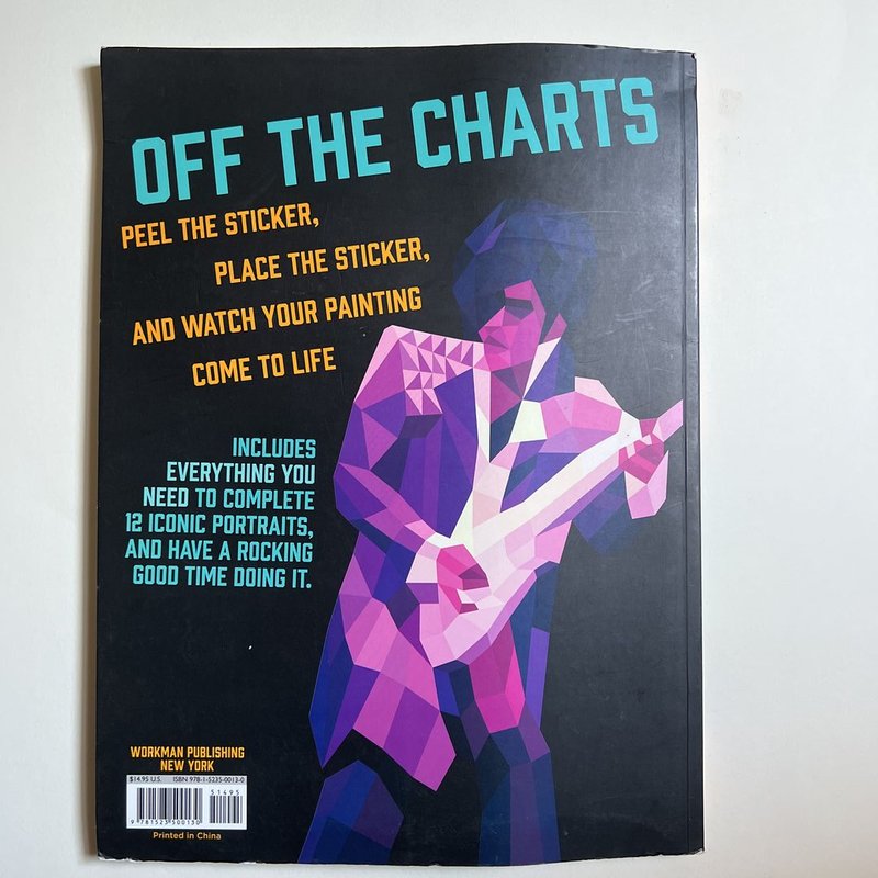 Paint by Sticker: Music Icons by Workman Publishing