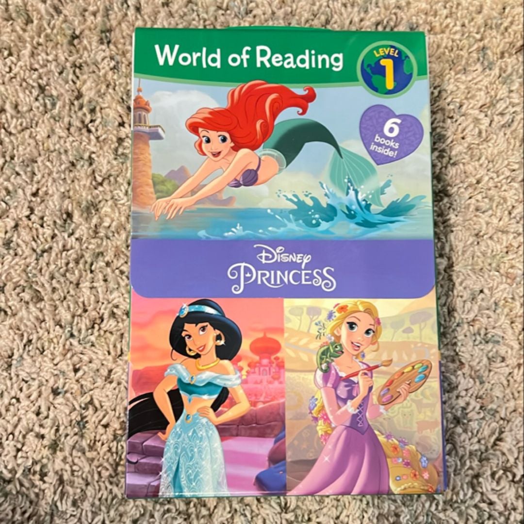 World of Reading Disney Princess Level 1 Boxed Set by Disney Books