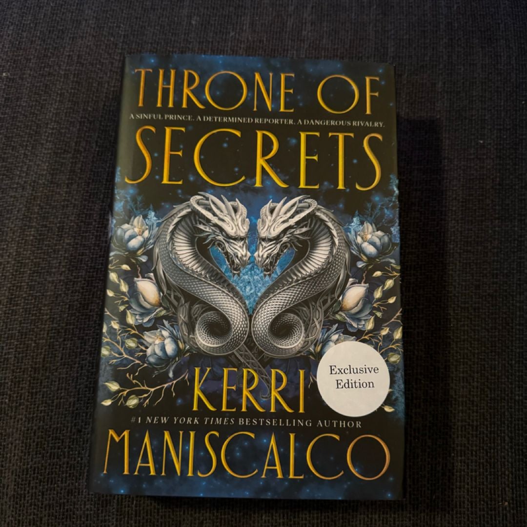 Throne of Secrets waterstones exclusive by Kerri Maniscalco, Hardcover ...