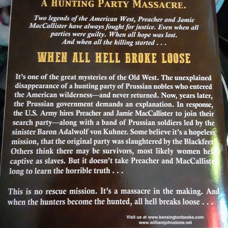 When All Hell Broke Loose by William W. Johnstone, Paperback | Pangobooks