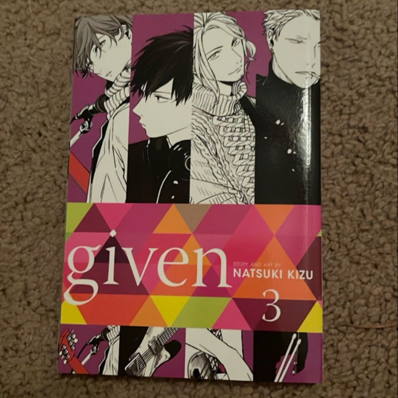 Given, Vol. 3 by Natsuki Kizu