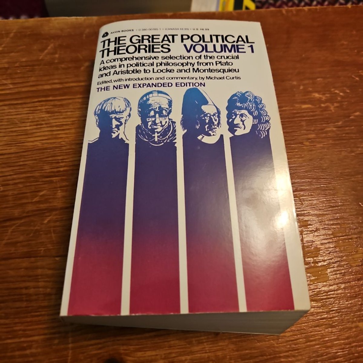 The Great Political Theories V. 1 by M. Curtis, Michael Curtis