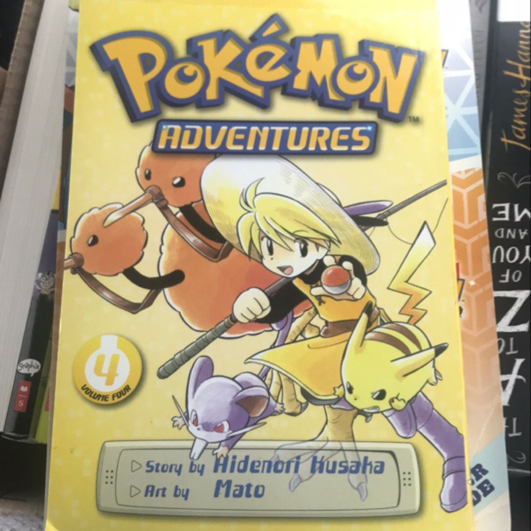 Pokémon Adventures (Red and Blue), Vol. 4 by Hidenori Kusaka, Mato