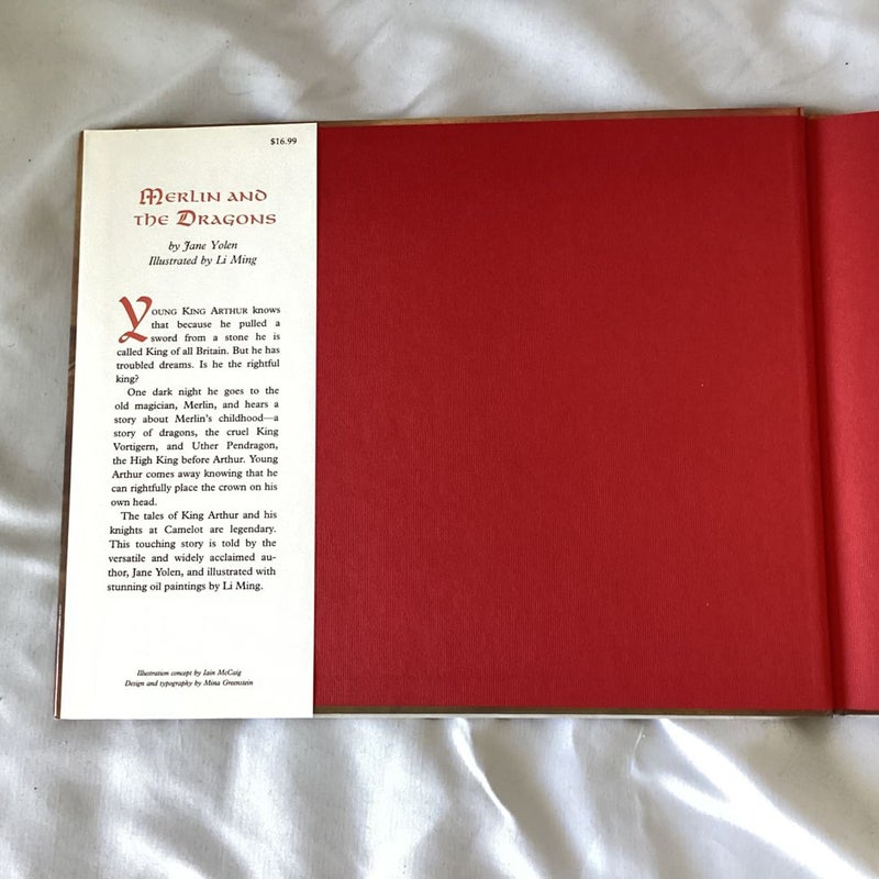 Merlin and the Dragons by Jane Yolen, Hardcover | Pangobooks