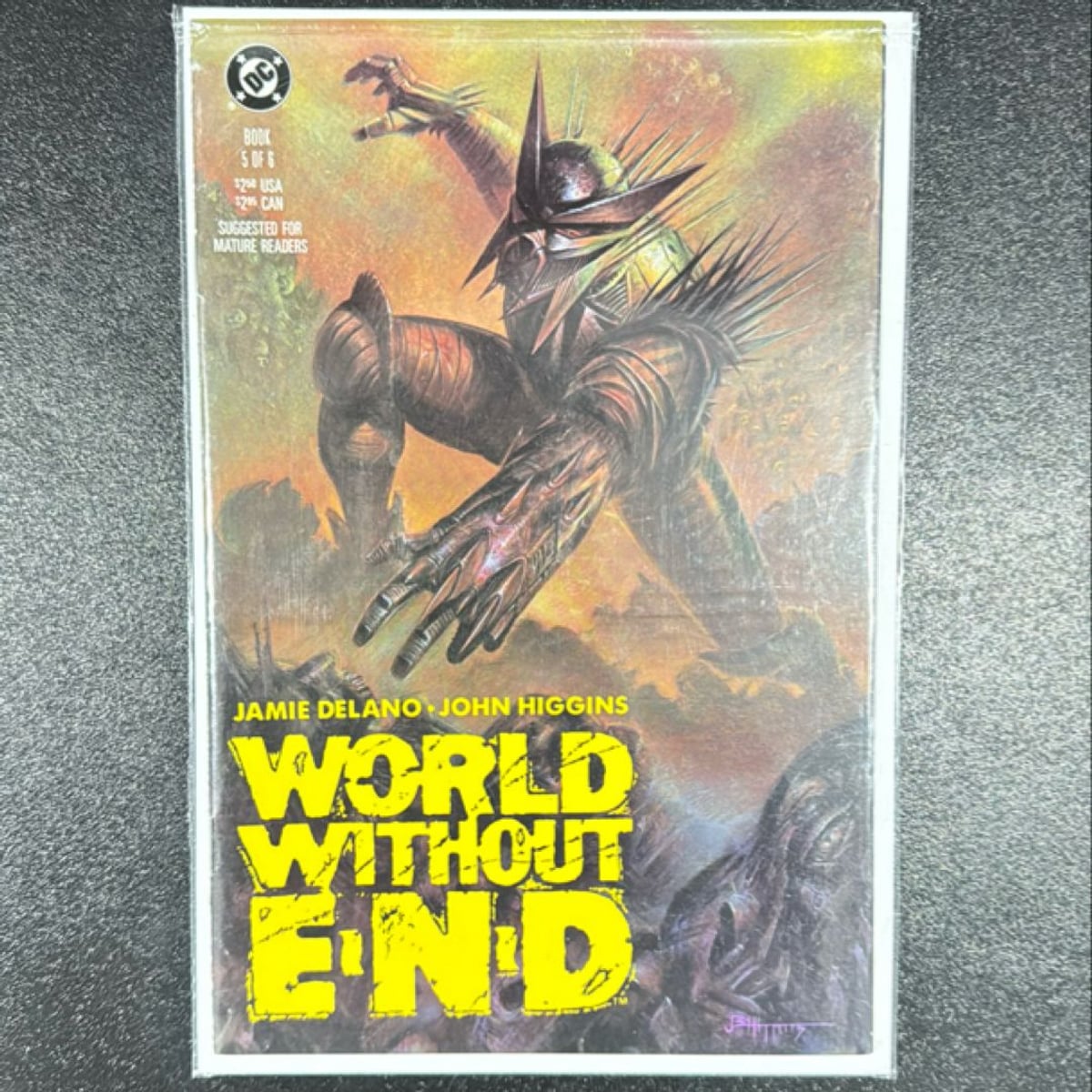 World Without End Book # 5 of 6 Jamie Delano John Higgins DC Comics by ...