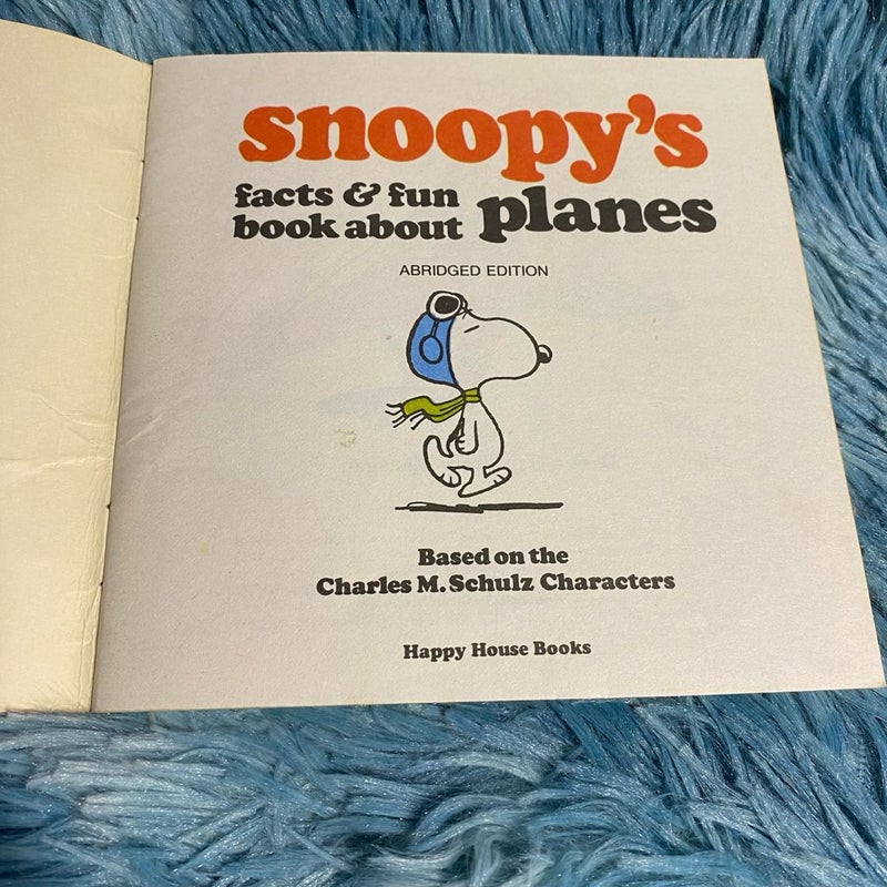 Snoopy Facts and Fun Plans by Charles Schulz, Paperback | Pangobooks