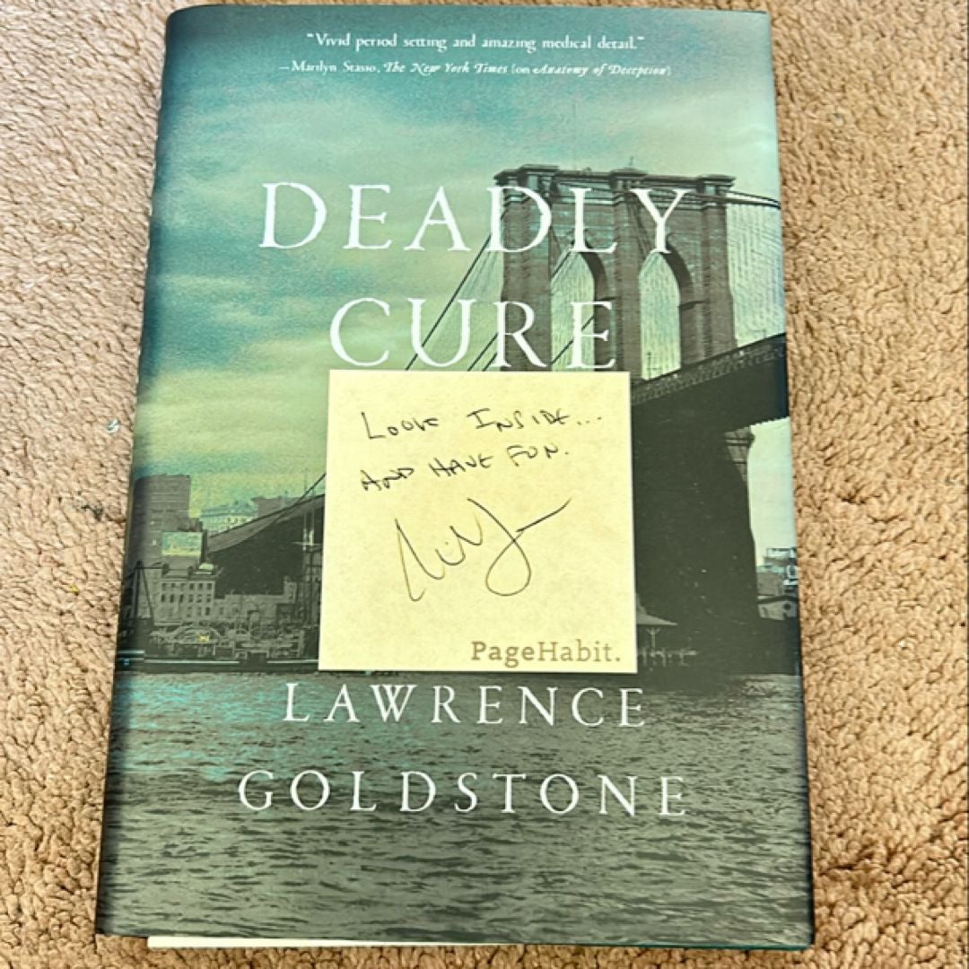 Deadly Cure by Lawrence Goldstone