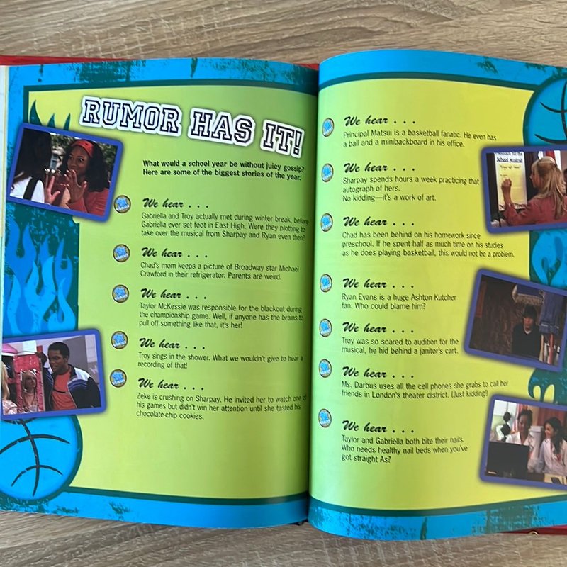 Disney High School Musical East High Yearbook 2 By Disney Books