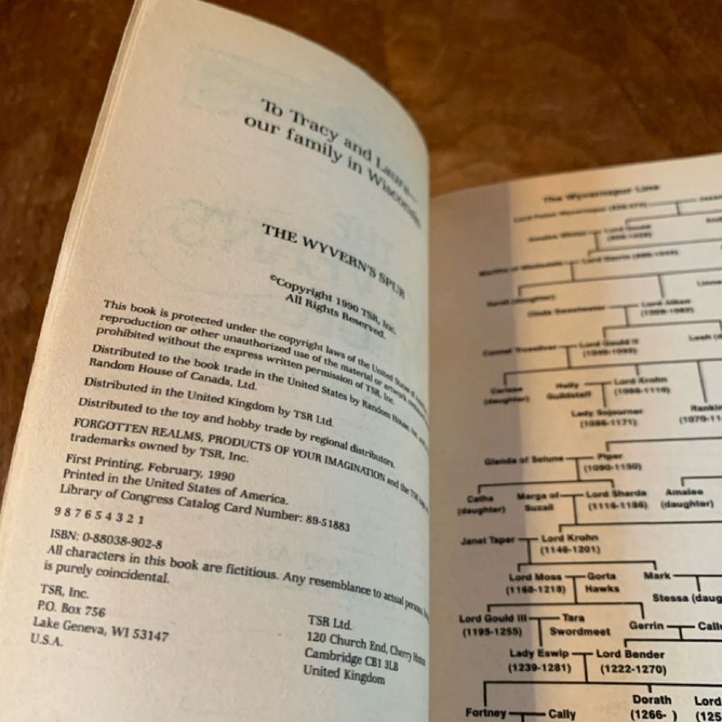 The Wyvern's Spur by Kate Novak, Jeff Grubb