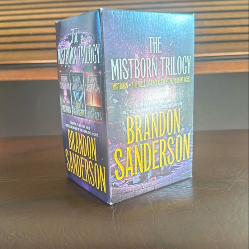 Mistborn Trilogy Boxed Set by Brandon Sanderson, Paperback | Pangobooks