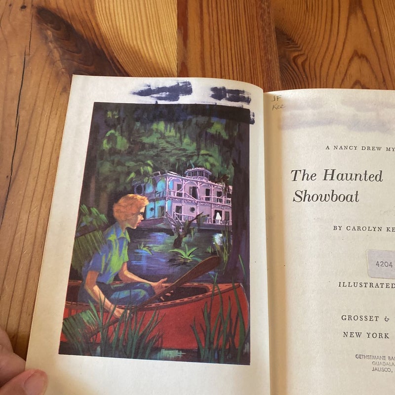 Nancy Drew The Haunted Showboat by Carolyn Keene, Hardcover | Pangobooks