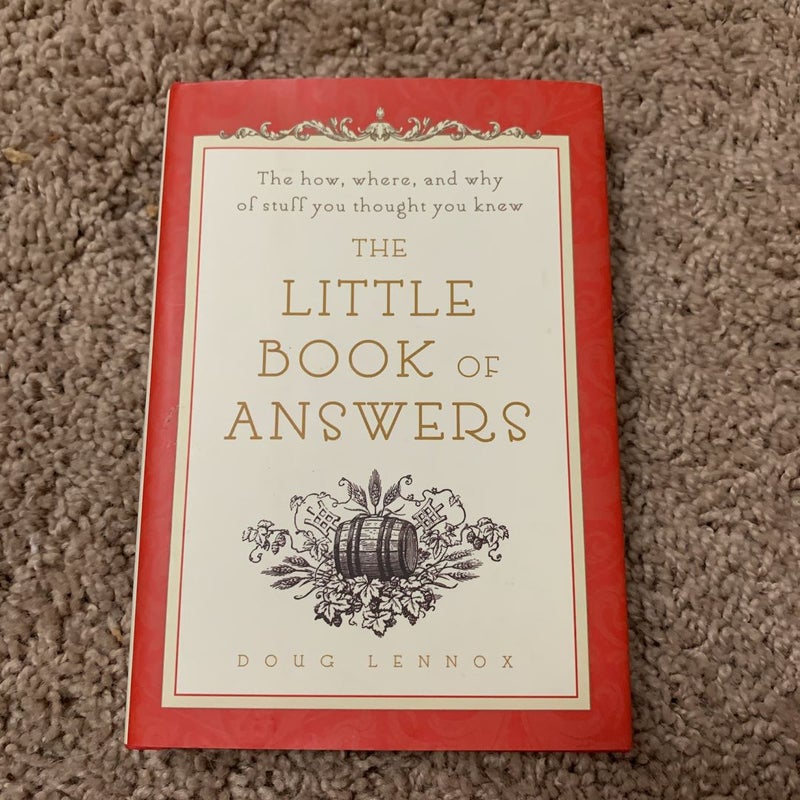 The Little Book of Answers by Doug Lennox, Hardcover | Pangobooks