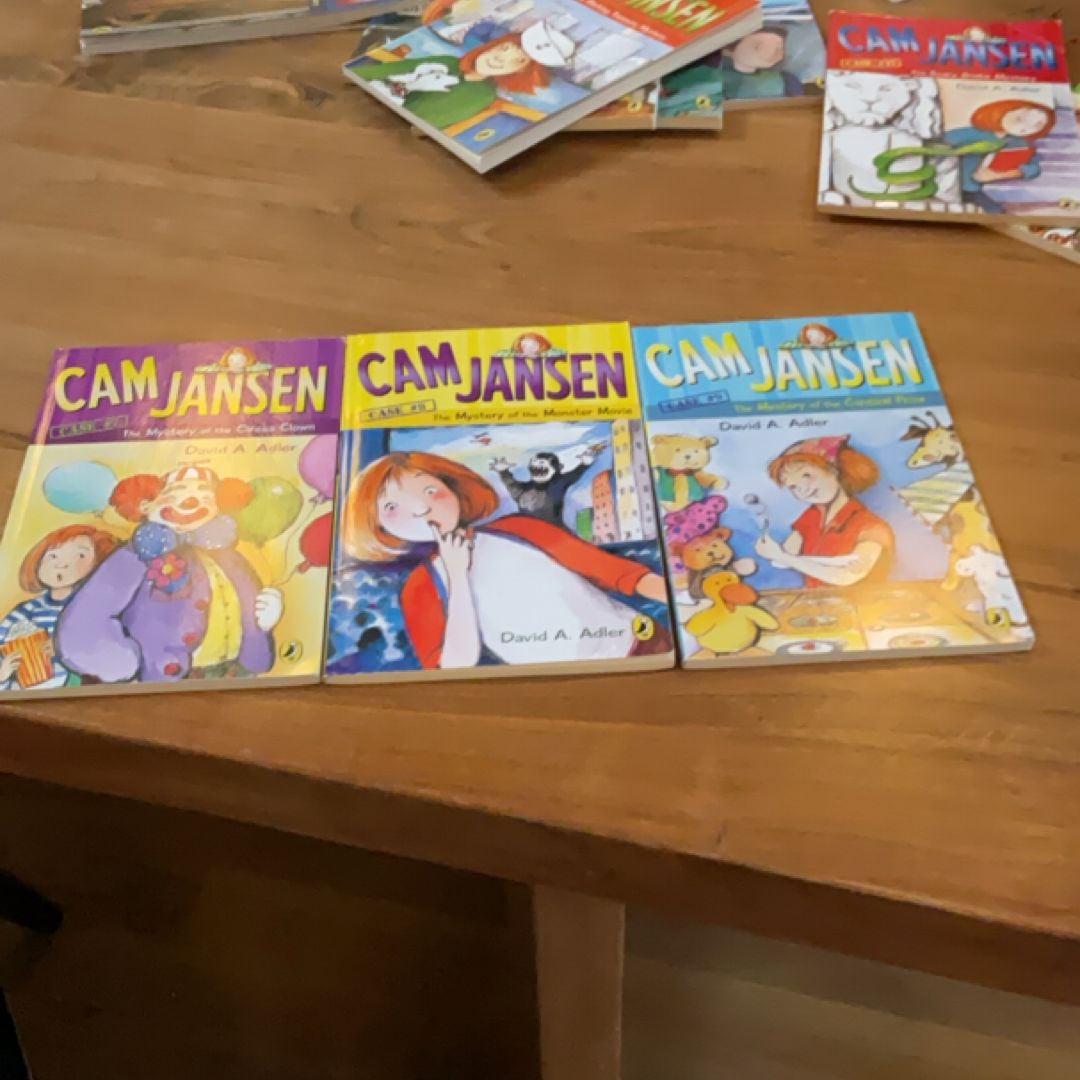 Cam Jansen: the Mystery of the Circus Clown #7 by David A. Adler ...
