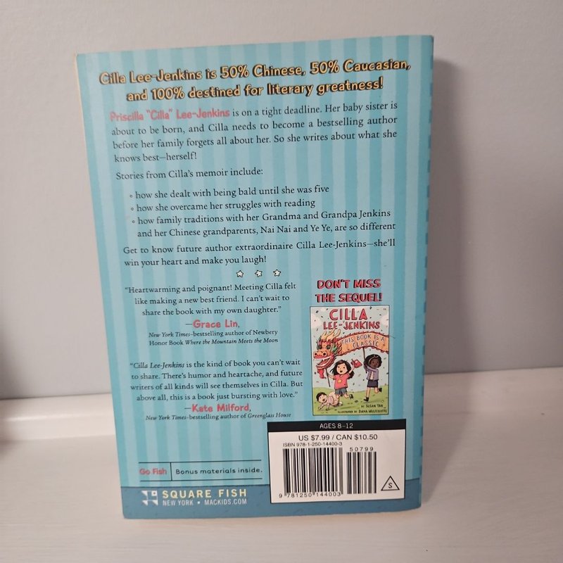 Cilla Lee-Jenkins: Future Author Extraordinaire by Susan Tan