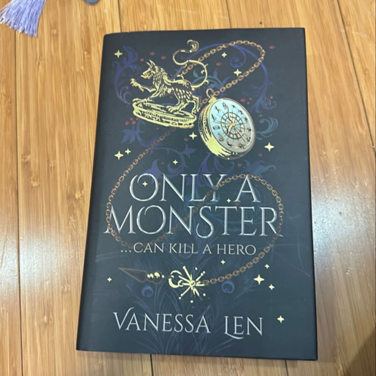 SIGNED Fairyloot - only a monster by Vanessa Len , Hardcover | Pangobooks