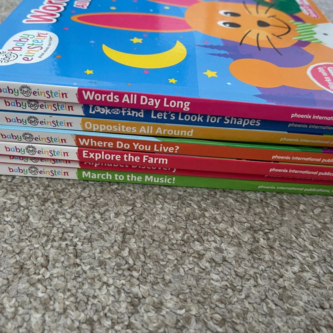 Disney Baby Einstein Blue: 12 Board Books by PI Kids