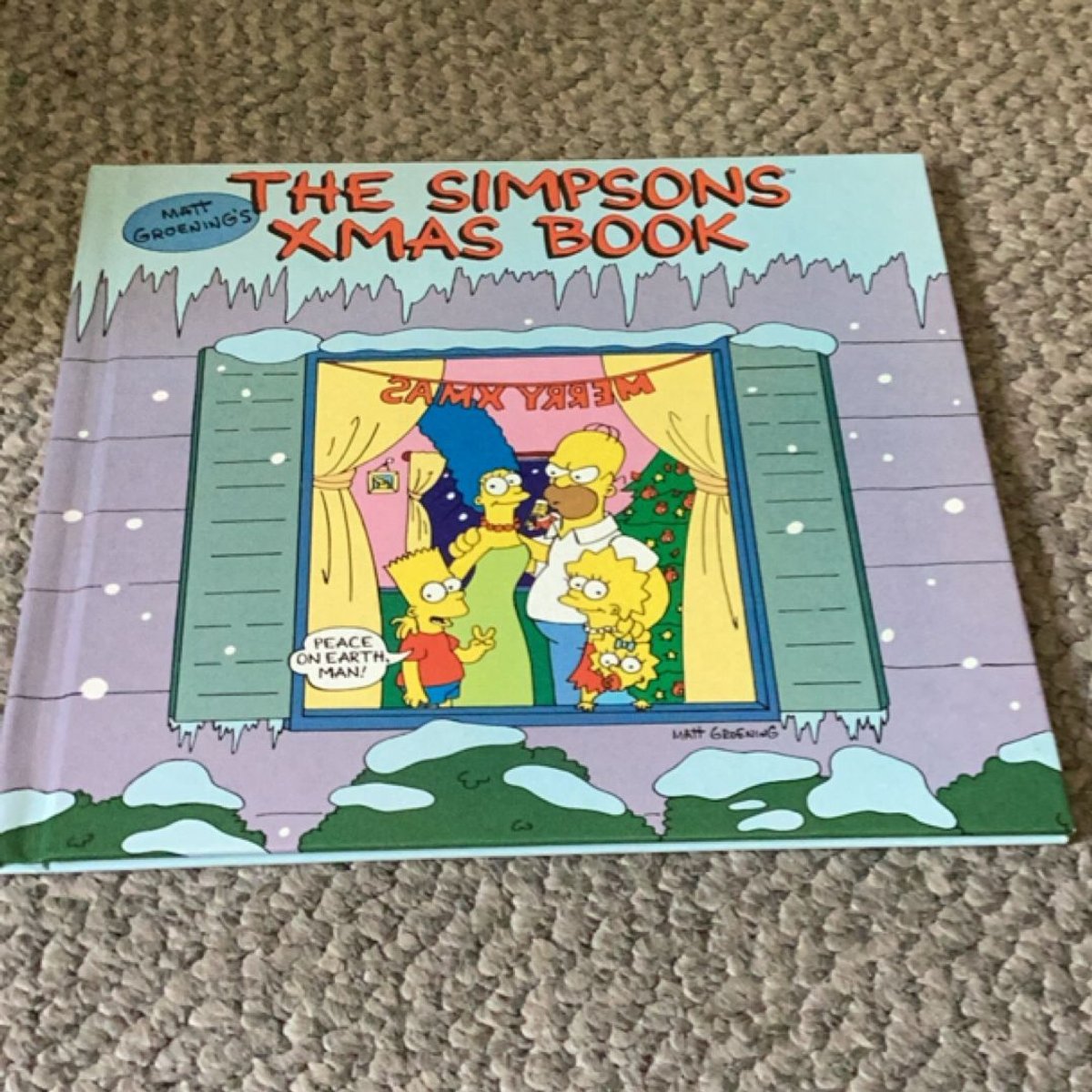The Simpsons X-Mas Book by Matt Groening
