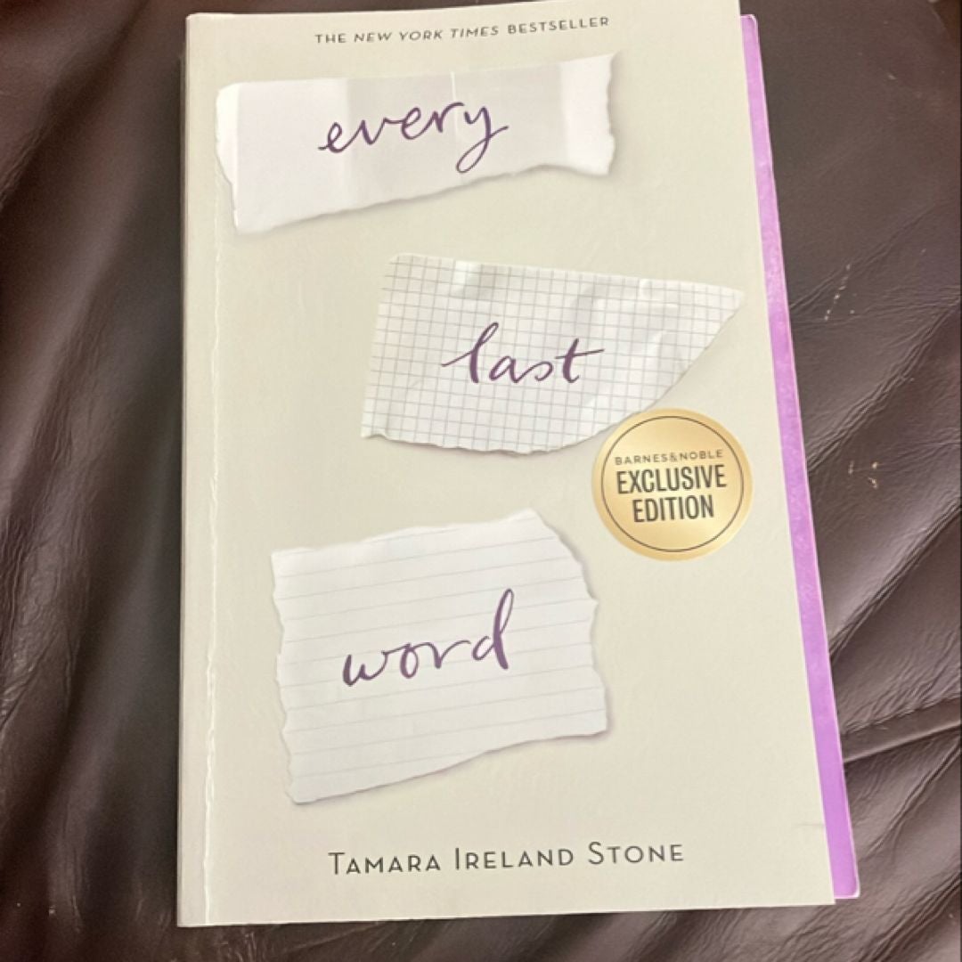 Every Last Word by Tamara Ireland Stone, Paperback | Pangobooks