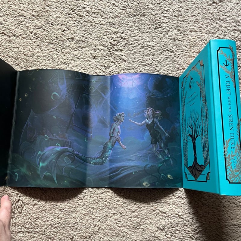 SIGNED Fae Crate Exclusive - Duet with the Siren Duke by Elise Kova by ...